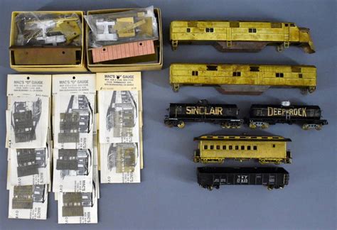 Group Of Ho Scale Brass Trains For Parts Or Restoration