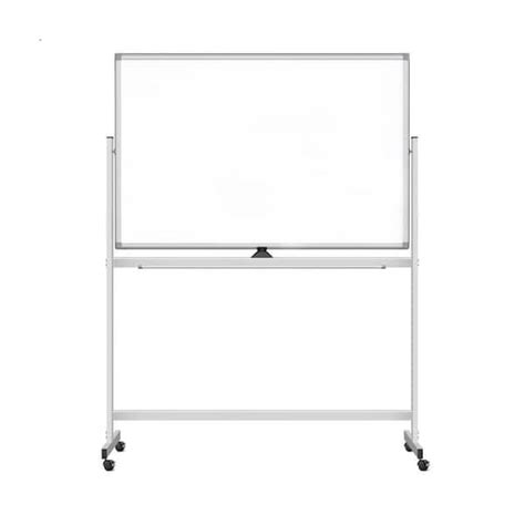Maxtek Rolling Bulletin Boards On Wheels 48x32 Double Side Dry Erase