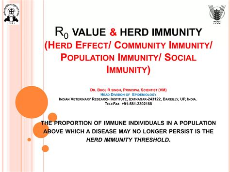 R0 Value And Herd Immunity Pptx