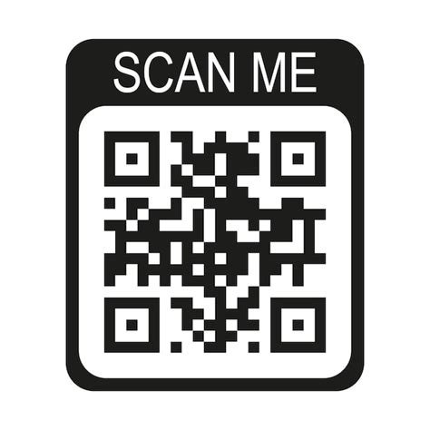 Premium Vector Qr Code Barcodelike Pattern Scannable Matrix Encoded Data Information Storage