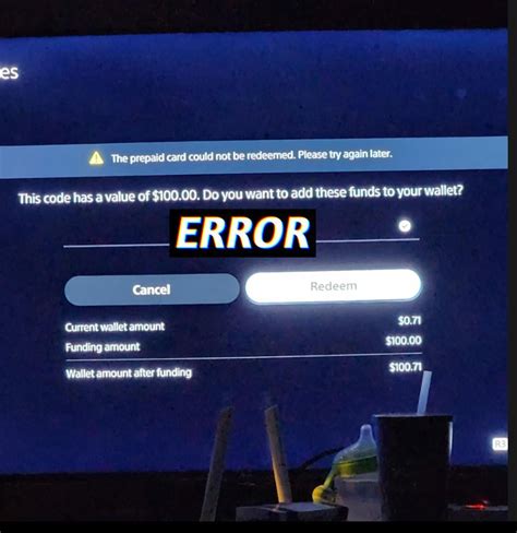 100 Code Not Work What Is Thos Error Rplaystation