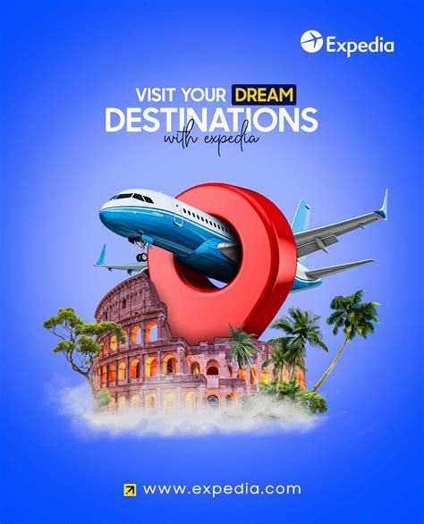 Expedia Travel Agency Creative Advertising Behance