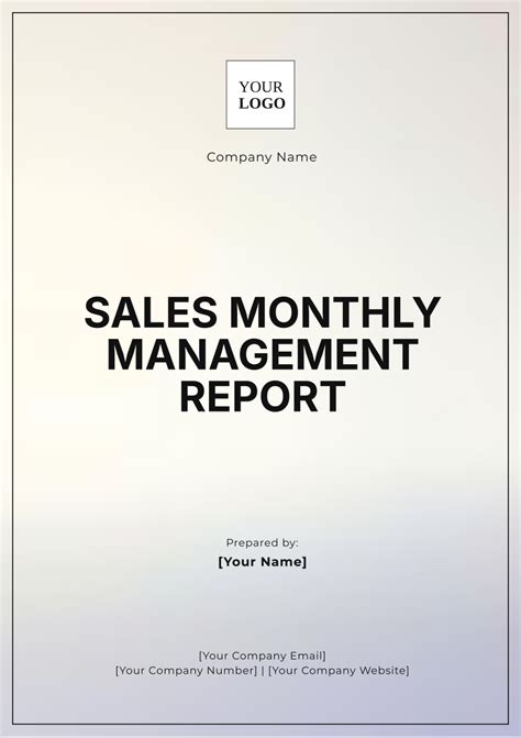 Free Bookkeeping Monthly Report Template To Edit Online