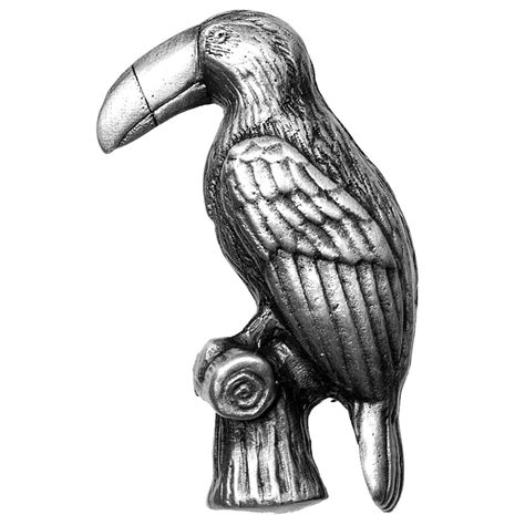 Toucan Cabinet Knob Set Of 2 Bella Coastal Decor