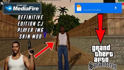 How To Install Definitive Edition Cj Player Img Skin Mod In Gta San Andreas Android Graffiti