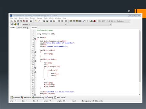 Selection Sortsorting Algorithm In Data Structure And Its Time