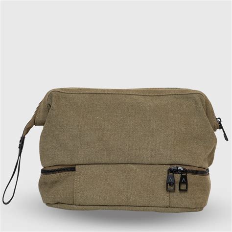 Ripley Neceser Canvas Moss Black Bubba