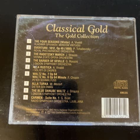 Classical Gold The Gold Collection Cd 1992 Retro Unit