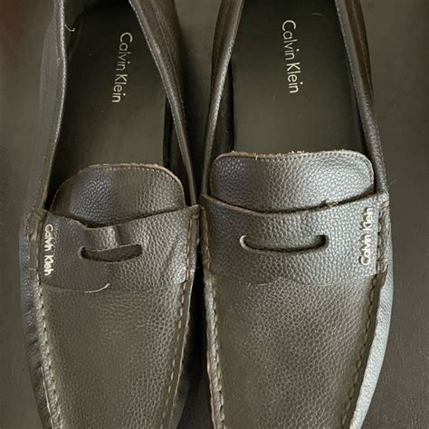 Calvin Klein Shoes Calvin Klein 0 Leather Ivan Penny Loafer Worn
