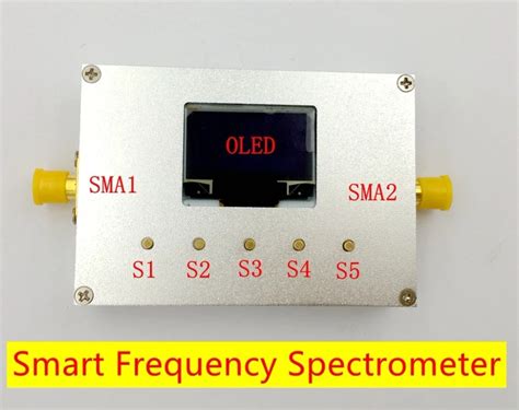 Spectrum Analyzer Audio Usb Smart Frequency Spectrometer Tester 10 6000mhz With Rf Source