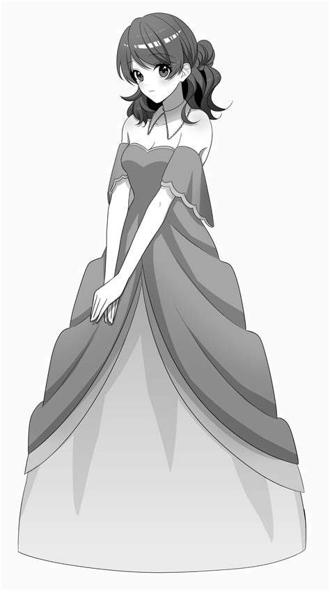 Drawing Dress Anime At Elijah Newton Blog
