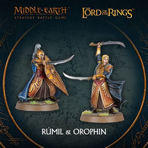 El Descanso Del Escriba Rúmil Y Orophin Nuevas Figuras Para Mesbg