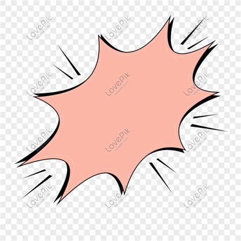 Explosion Frame Explosion Box Dialog Box Bubble Box Png Image Image