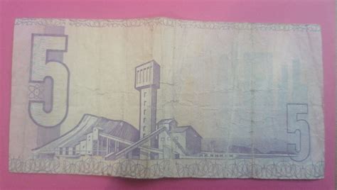 5 Rand Nd 1990 1973 1994 Nd Issue South Africa Banknote 14627