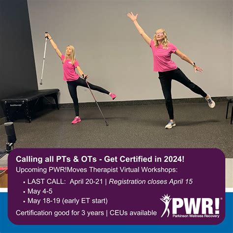 Parkinson Wellness Recovery Pwr On Linkedin Last Call Are You A