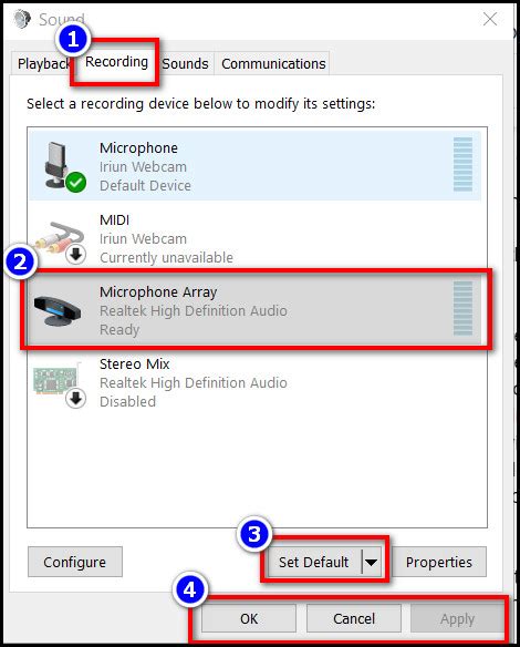 Enable And Set Default Microphone In Windows 10 [guide 2024]