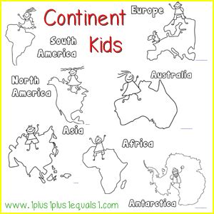 7 Continents Coloring Pages World Map Coloring Page Great Image Of