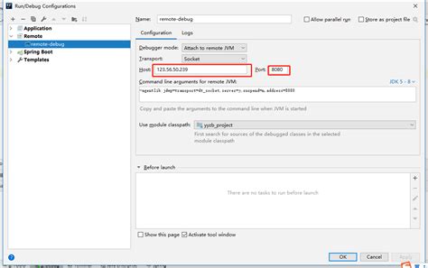 Remote Debug Settings Programmer Sought