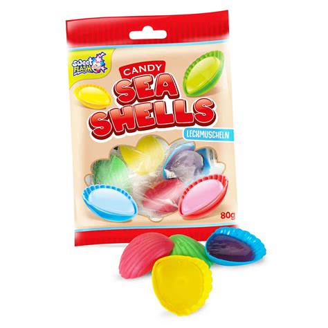 Sweet Flash Candy Sea Shells Leckmuscheln 8er Online Kaufen Im World Of Sweets Shop