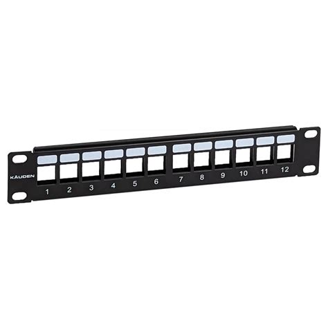 Keystone Jack Cat5e Cat6 Cat6a 10 Soho Patch Panel Dcdi