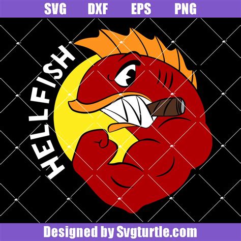 Flying Hellfish Logo The Flying Hellfish Simpsons T Shirt The