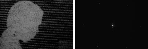 A Original Scene B Diffraction Pattern Fourier Transform