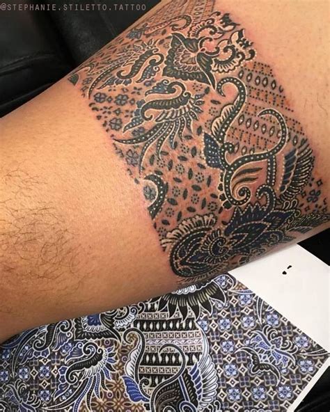 Batik Pattern Tattoo Indo Tattoo Batik Tattoo Inspiration Tattoos