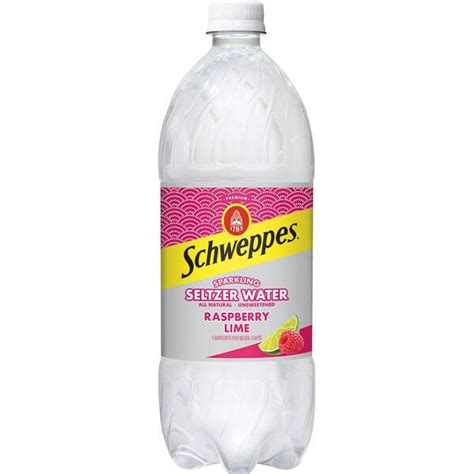 Schweppes Raspberry Lime Sparkling Seltzer Water Other Sparkling