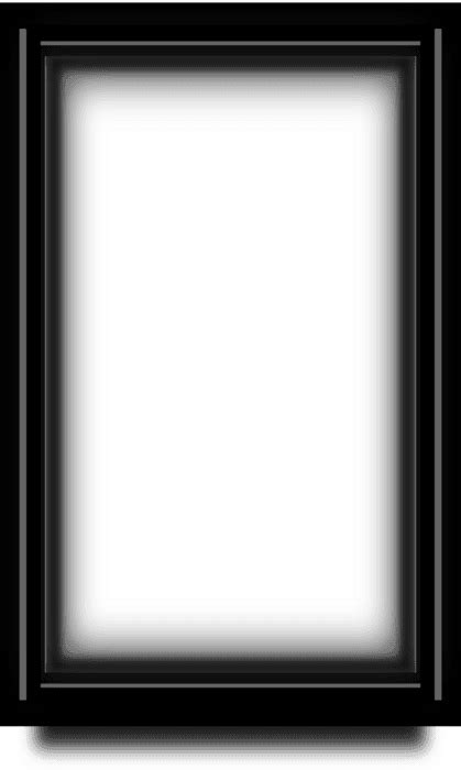 Black Rectangle Frame Pngs For Free Download