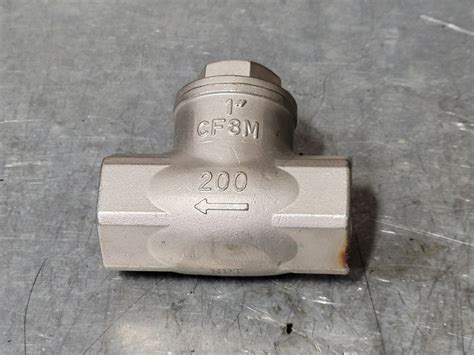 1 Class 200 Check Valve Cf8m