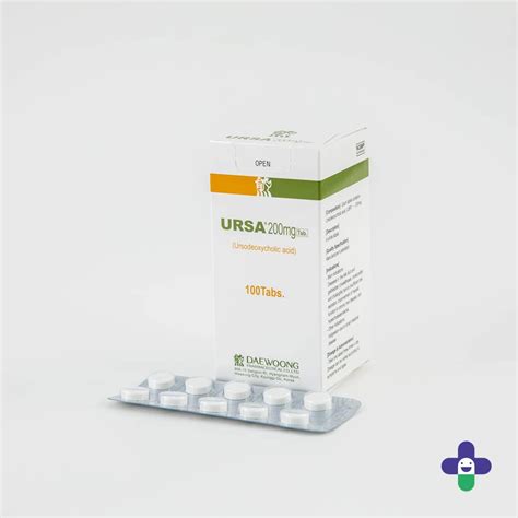 Урса 200мг №100, шахмал – Daewoong Pharma – Зуун наст – Эмийн сан