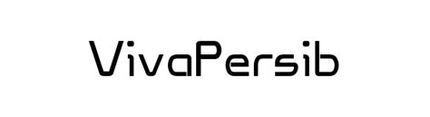 Viva Persib Font