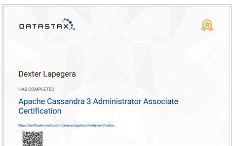 Finally I Am Now A Certified Cassandra Dba Another Reason To Be