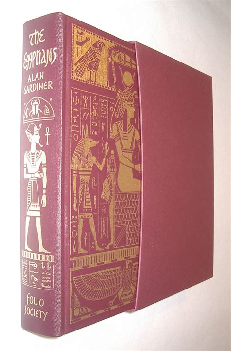 The Egyptians An Introduction Sir Alan Gardiner Folio Society 2002 Hc Books