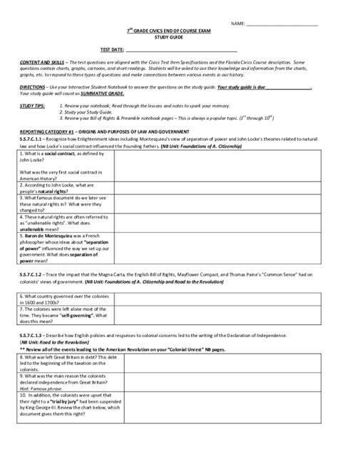 Fillable Online Basic Civics Test Here Is A Sample Test Using 50 Of