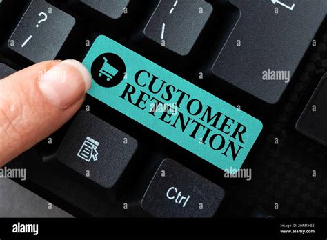 Conceptual Display Customer Retention Business Concept Activities Companies Take To Reduce User