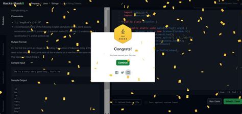 Ive Earned 5 Stars In Java Programming On The Hacker Rank Platform 🌟