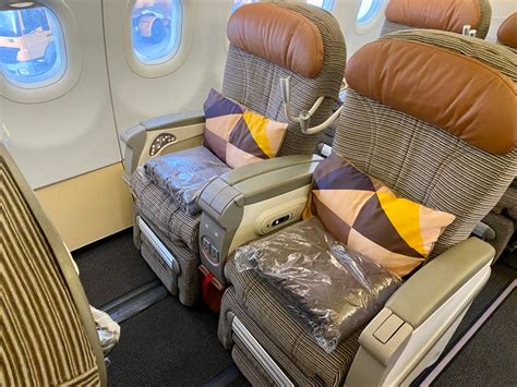 Etihad Business Class Seats