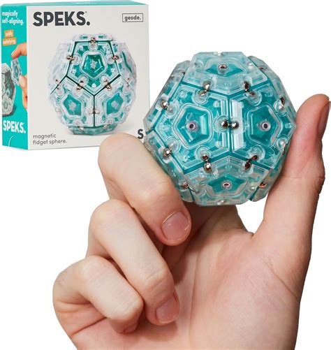 Speks Geode Magnetic Fidget Toy Sensory Desk Toy For