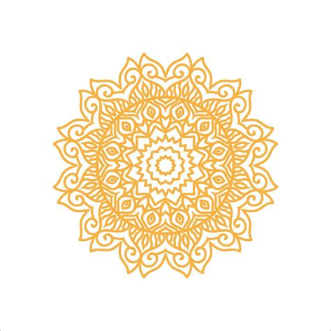 Set Of Golden Mandala Design Set Of Golden Mandala Logos Mandala For