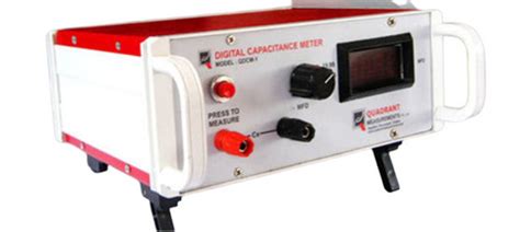 Shock Proof Digital Capacitance Meter At Best Price In Nashik Quadrant Measurements Pvt Ltd