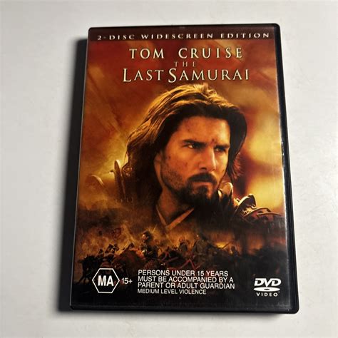 The Last Samurai Dvd 2004 Tom Cruise Region 4 Retro Unit