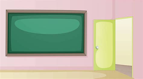 Empty Classroom Empty Room Pink Vector Empty Room Pink Png And