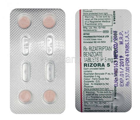 Buy Rizora Rizatriptan Online
