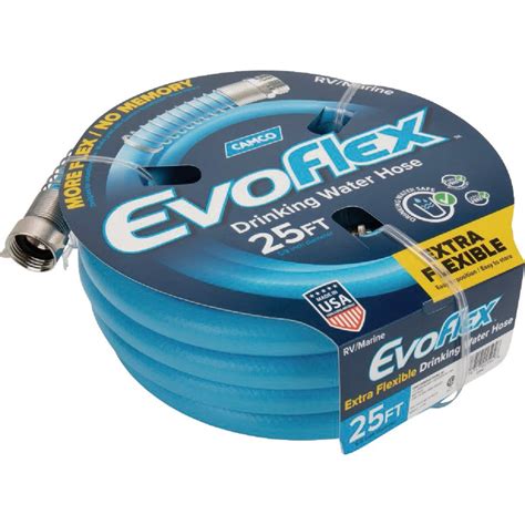Camco Evoflex 25 Ft 58 In Id Drinking Water Hose Hemlock Hardware