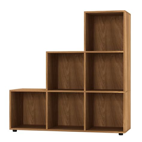 6 Cube Step Shelving Unit