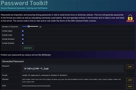 Free To Use Password Toolkit For Strong Passwords Gen Uk Global
