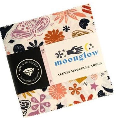 Ruby Star Society Moonglow Fabric Etsy