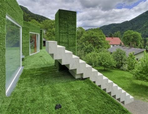 Green House Grass Covered House Astro Turf House