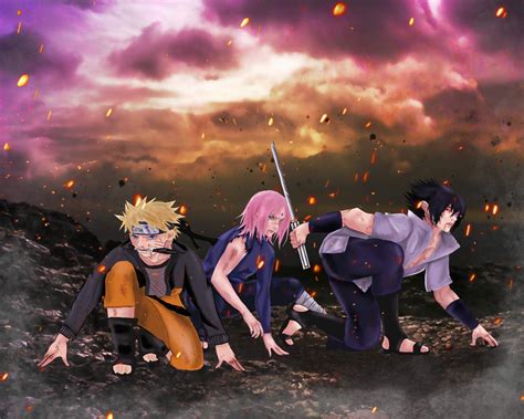Naruto Shippuden Team 7